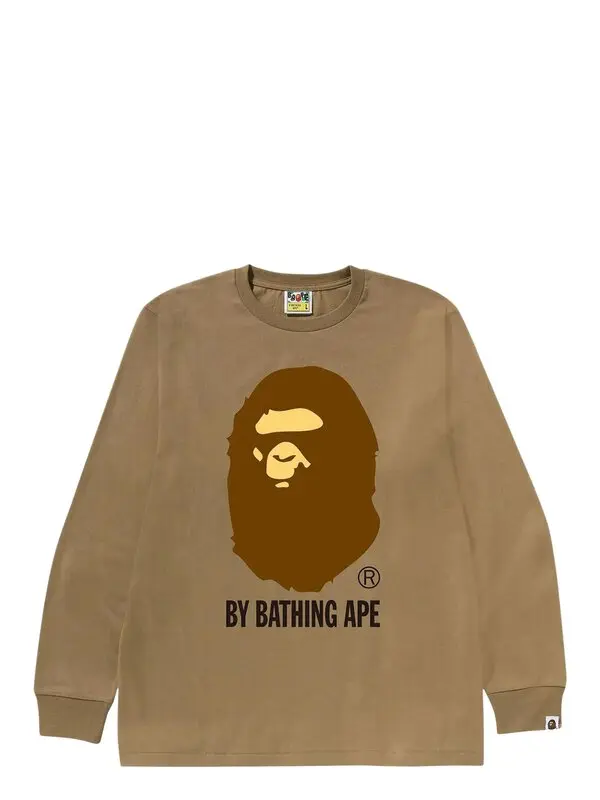 A BATHING APE Long-sleeve Tee - Tan