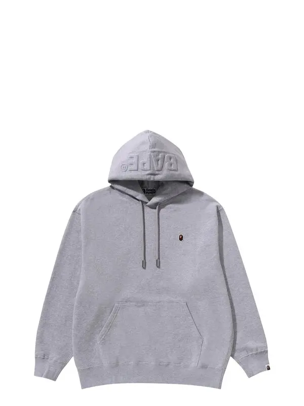 A BATHING APE Relaxed Fit Pullover Hoodie - Grey