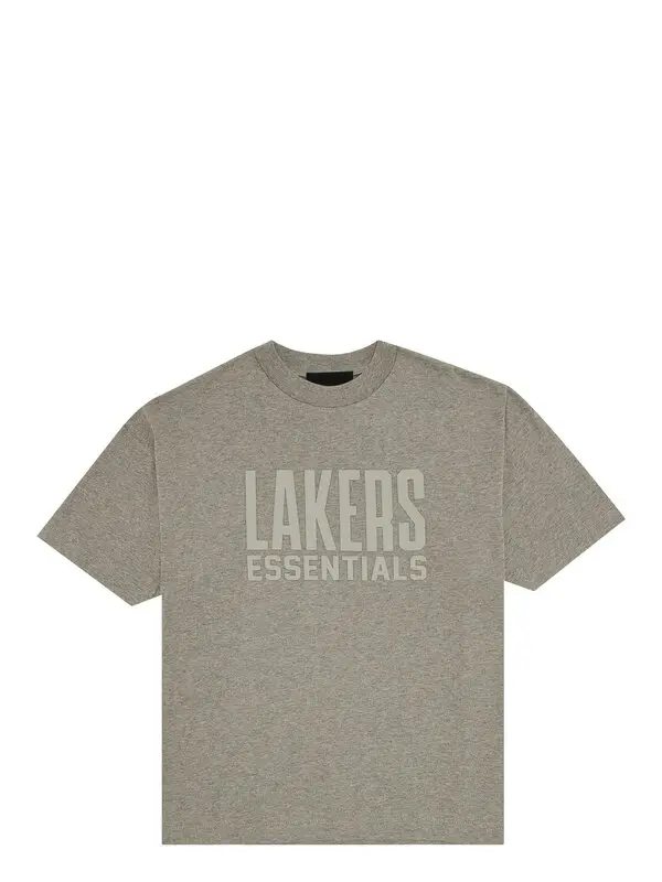 Fear Of God X Nba Lakers Tee - Grey