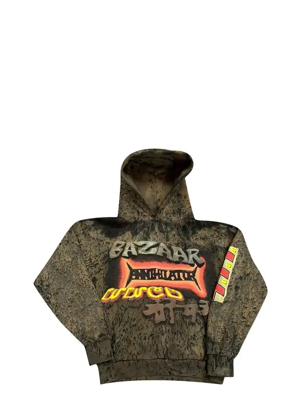 CACTUS JACK BY TRAVIS SCOTT X Cpfm Vegas Camo Hoodie - Brown