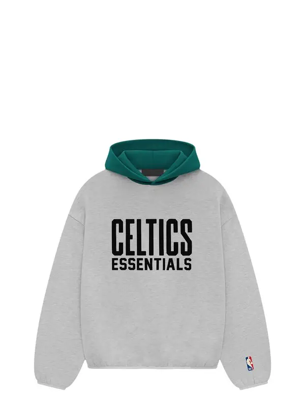 Fear Of God X Nba Celtics Hoodie - Grey