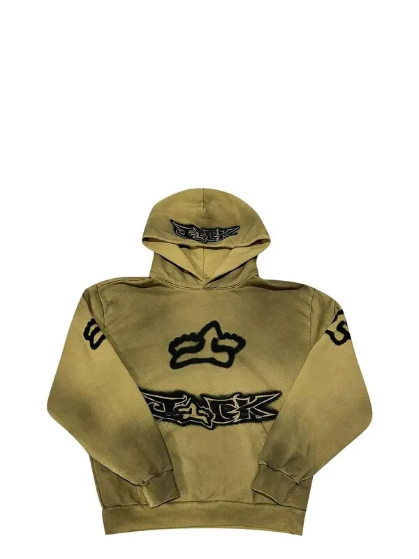 CACTUS JACK BY TRAVIS SCOTT Cactus Jack X Fox Racing X Complexcon Hoodie - Tan