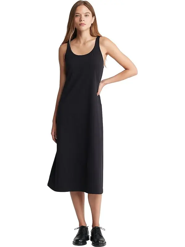 Calvin Klein Modern Stretch Tank Dress - Black Beauty