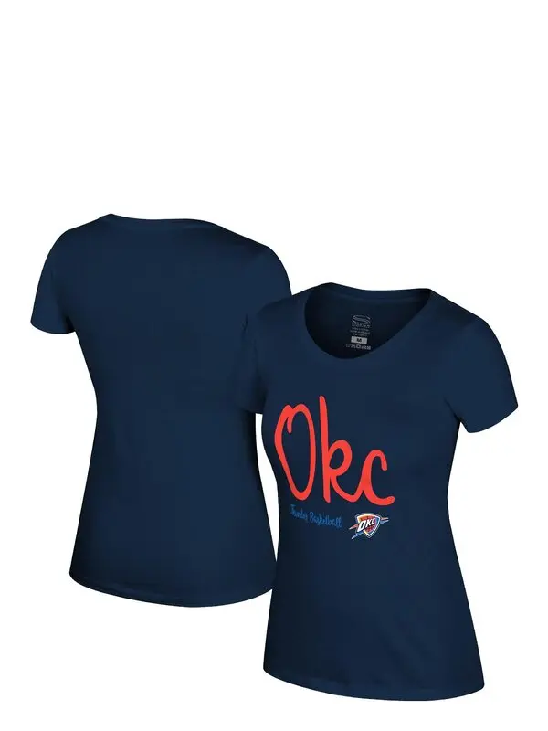 STADIUM ESSENTIALS Oklahoma City Thunder 3rd Quarter T-shirt - Navy