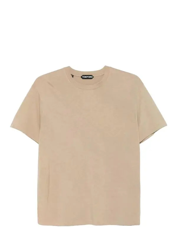 TOM FORD Crew-neck T-shirt - Neutrals