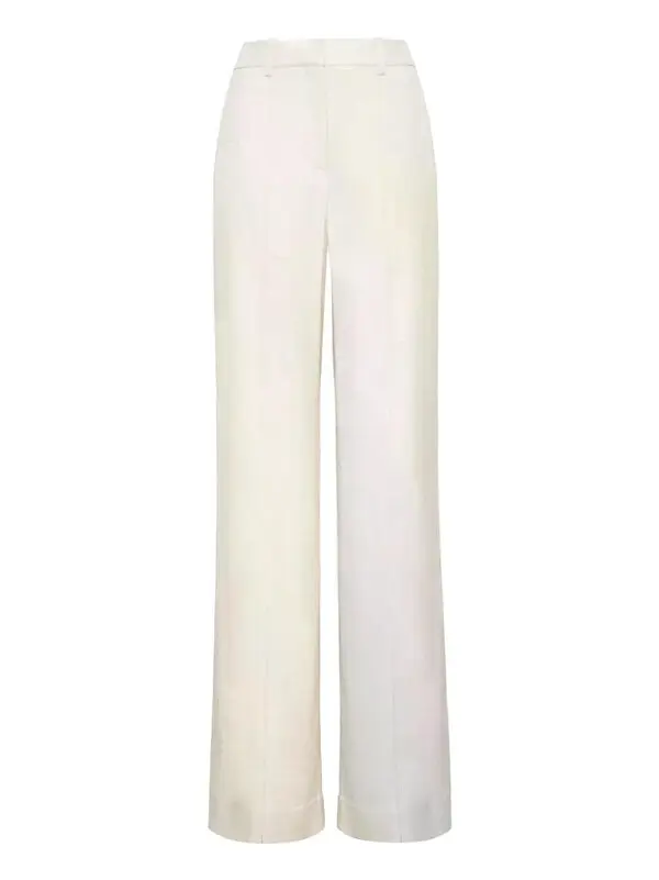 Adam Lippes Wyatt Trousers - White