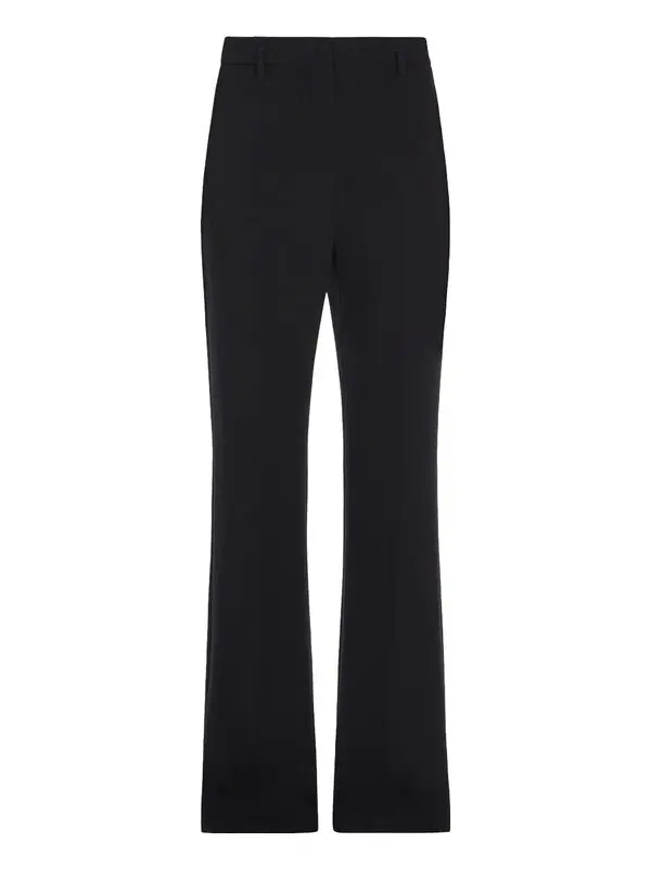Max Mara Alabama Bell-bottom Pants - Black