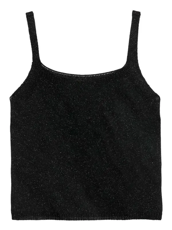 MOUTAKI Sleeveless Top - Black