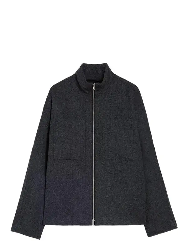 JIL SANDER Felted Jacket - Grey