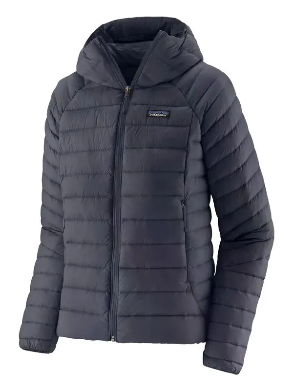 Patagonia Logo-appliqué Puffer Jacket - Blue