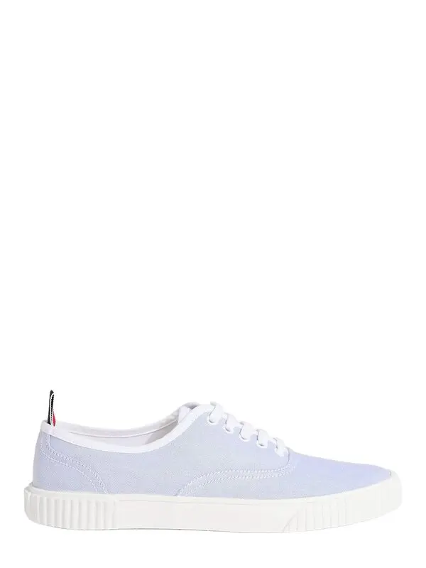 Thom Browne Heritage Canvas Sneakers - Light Blue