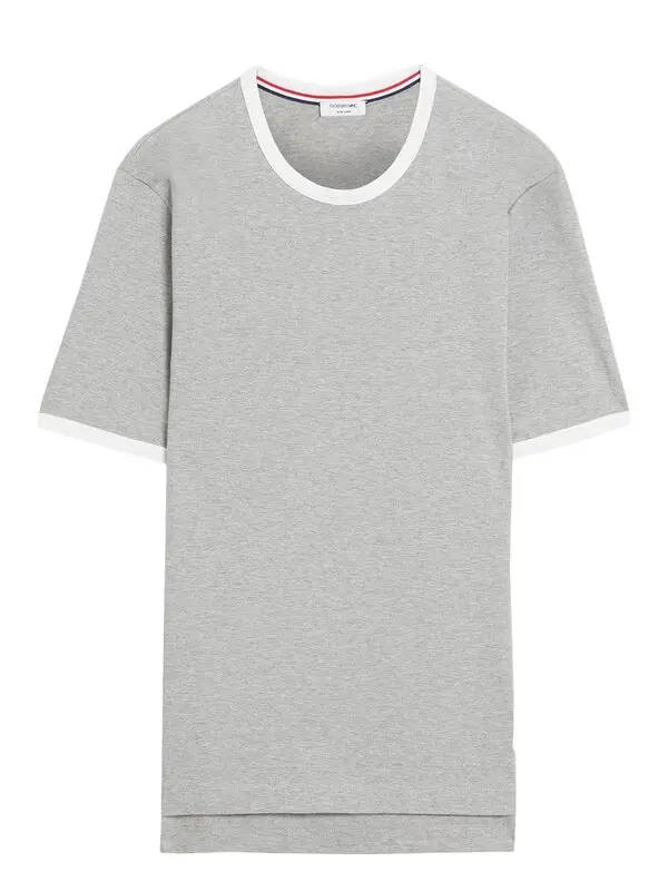 Thom Browne Cottonjersey Tshirt - Light Gray