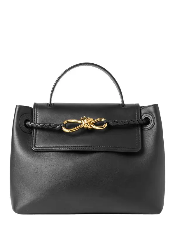 Bottega Veneta Ciao Ciao Small Leather Tote - Black