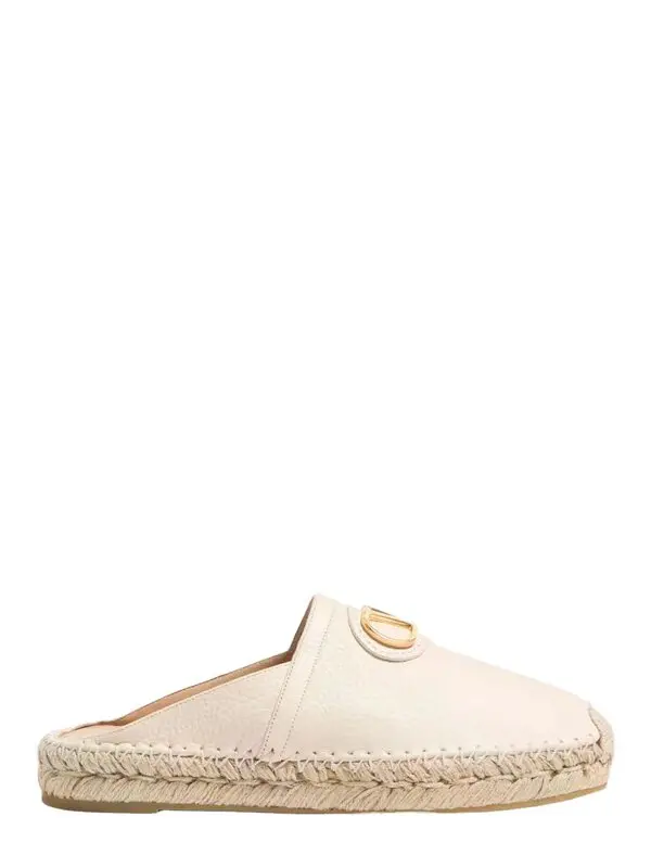 Valentino Garavani Vlogo Signature Mules - White