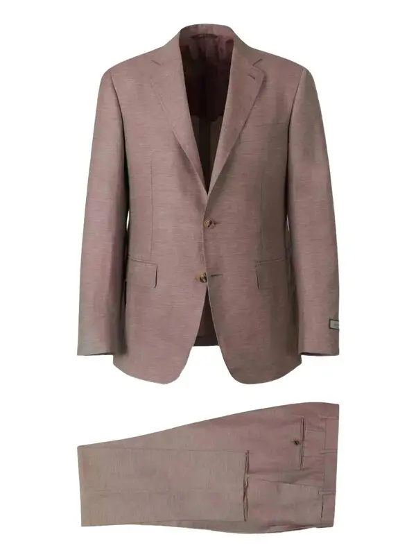 Canali Single-breasted Suit - Neutrals