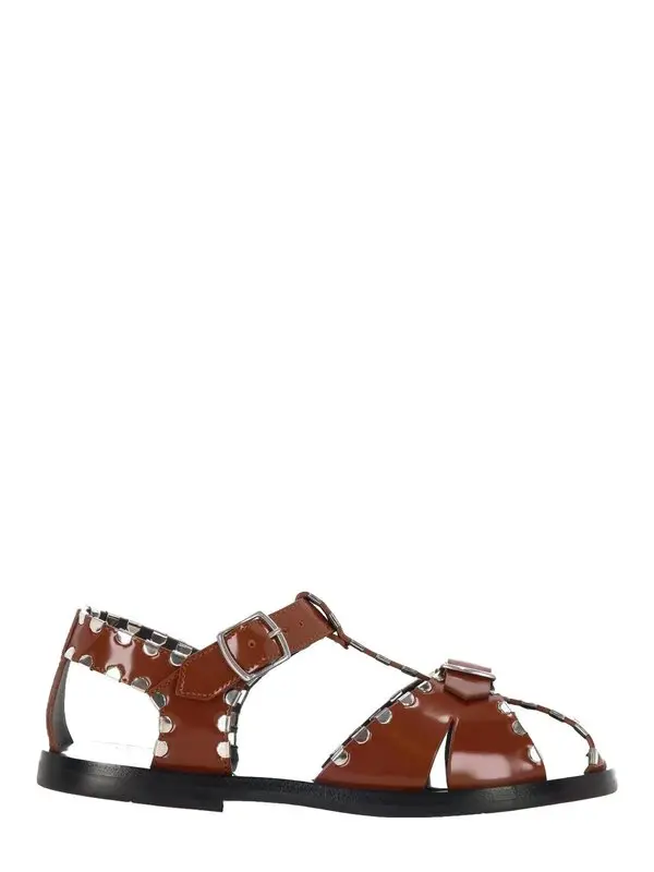 Bally Salis Caged Sandals - Brown