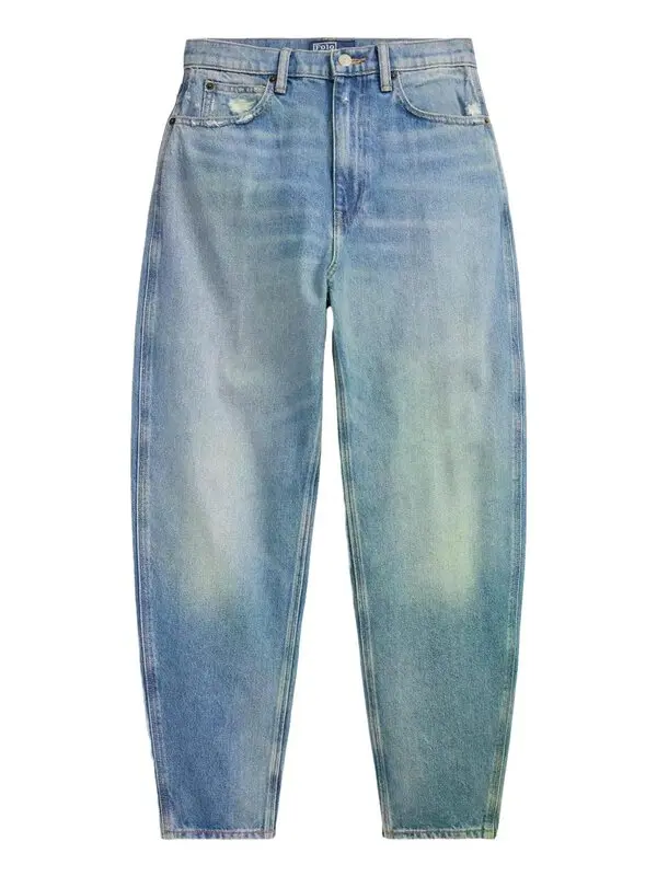 Polo Ralph Lauren Light Wash Distressed Jeans - Blue