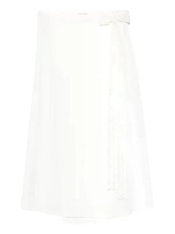 WALES BONNER Antille Skirt - White