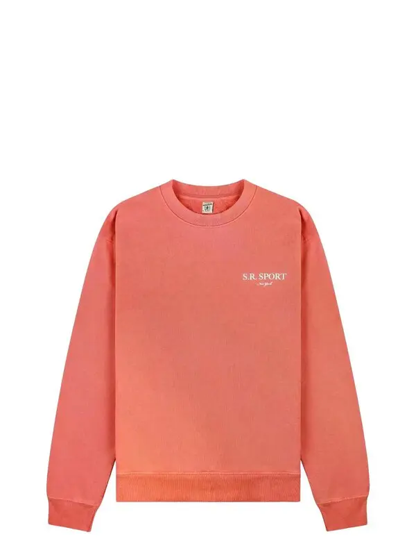 SPORTY & RICH Cotton Sweatshirt - Pink