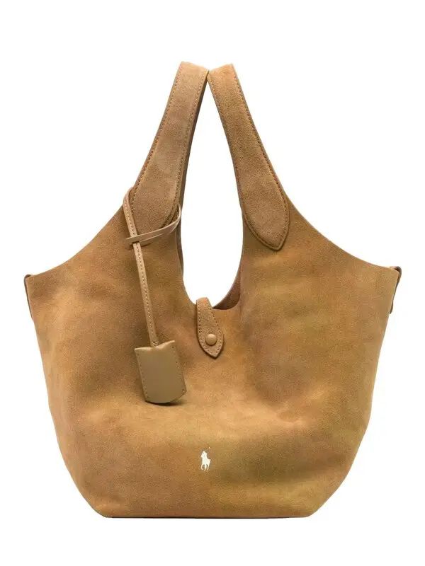 Polo Ralph Lauren Suede Tote - Brown