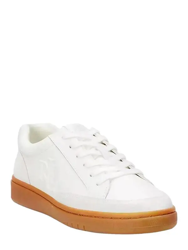Ralph Lauren Logo-embossed Sneakers - White
