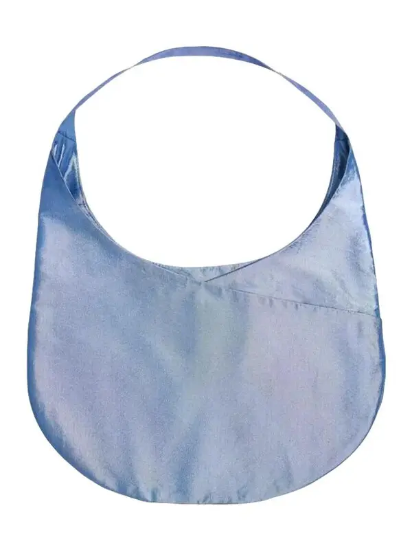 COA NYC Satin Shoulder Bag - Blue