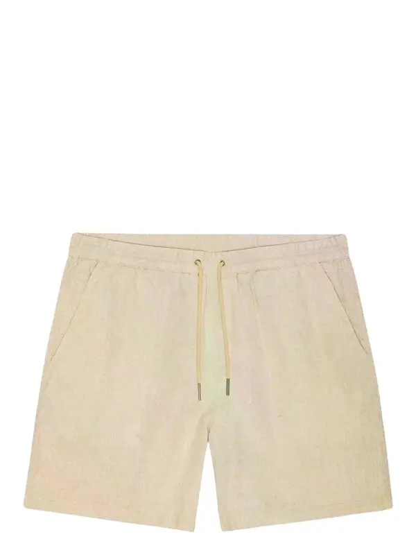 Nn07 Linen Shorts - Neutrals