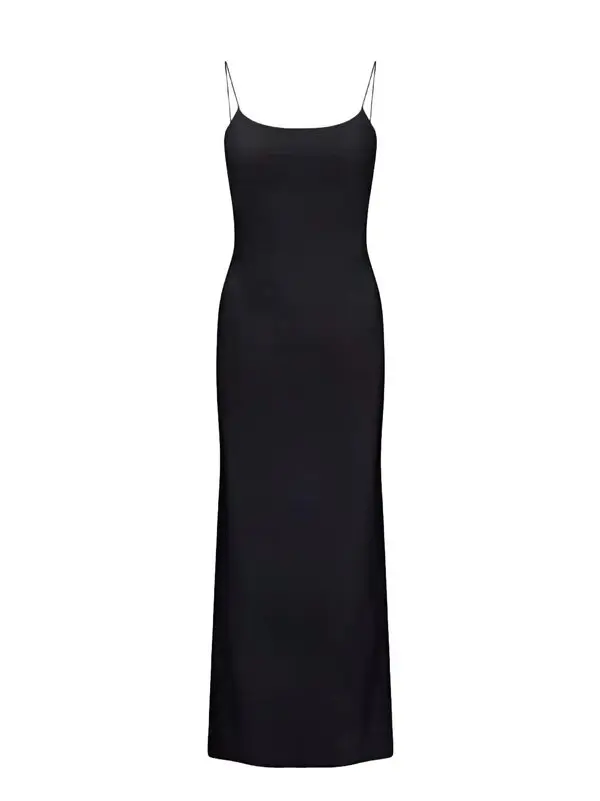 MAISON MARGIELA Slip Maxi Dress - Black