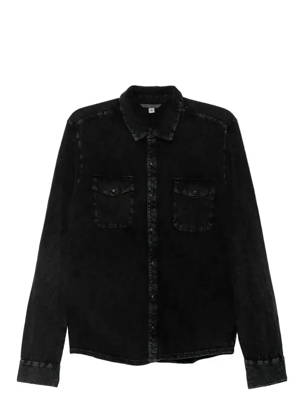 John Varvatos Organic Cotton Shirt - Black