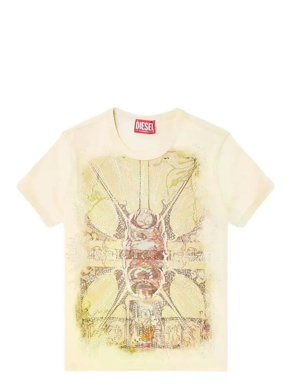 DIESEL® T-uncuties T-shirt - Neutrals