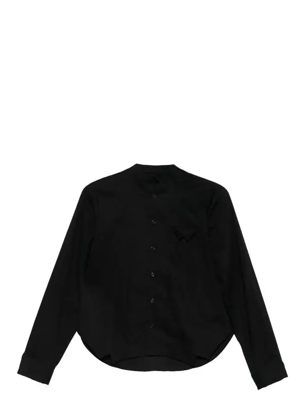 Noir Kei Ninomiya Cotton Shirt - Black