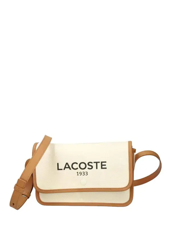 Lacoste Heritage Crossbody Bag - Neutrals