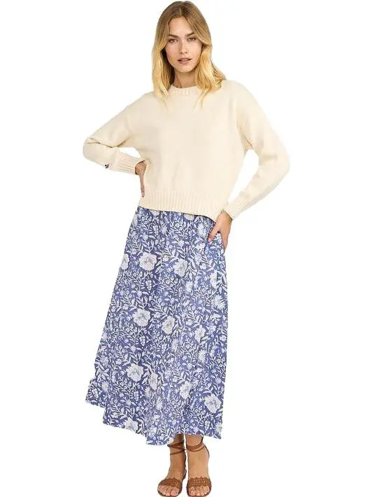 MAREA Louisa Skirt - Indigo Blossom
