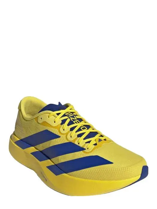 Adidas Adizero Evo Sl Running Shoe - Yellow/team Royal Blue