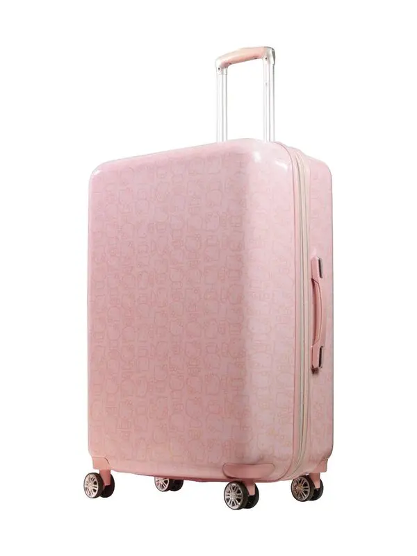 FUL Hello Kitty All Over Print 29" Hardside Luggage - Pink