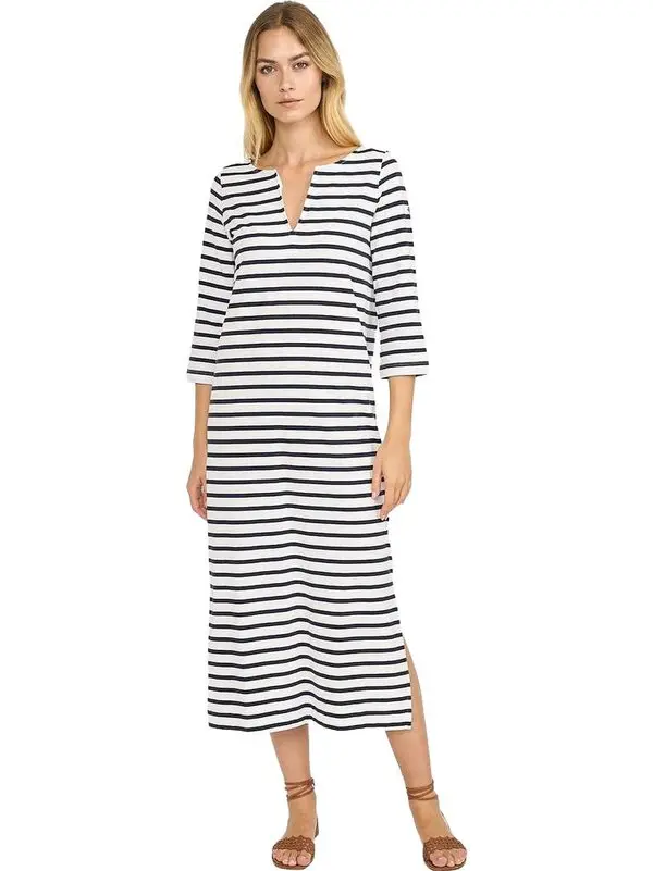 MAREA Mariner Tunic Dress - Navy/white