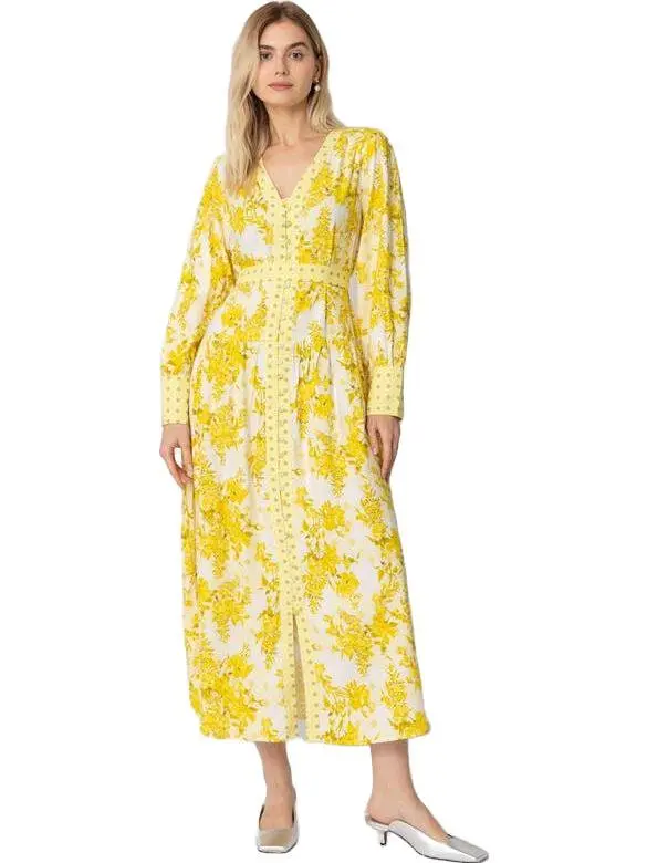 RAISHMA Cotton And Viscose Dress - Floral