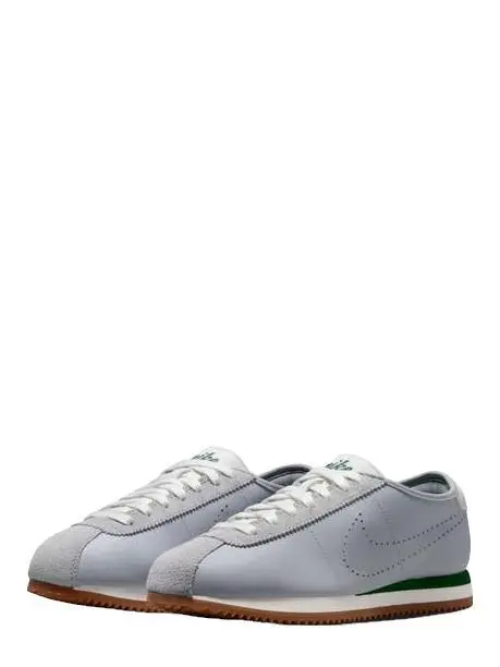 Nike Cortez Leather Sneakers - 001 Wlfgry/sprtgn