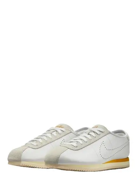 Nike Cortez Leather Sneakers - 100 White/bronze