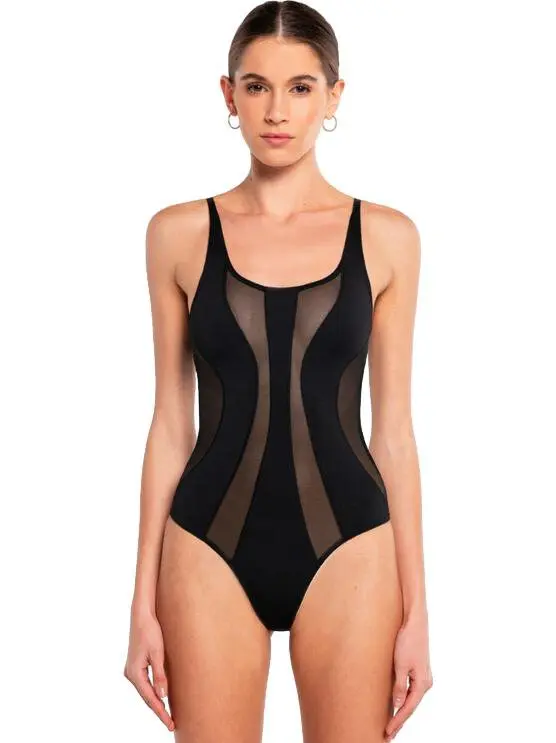 OW Twist Bodysuit - Black