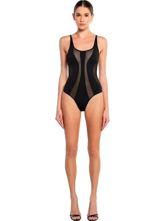 OW Twist Bodysuit - Black