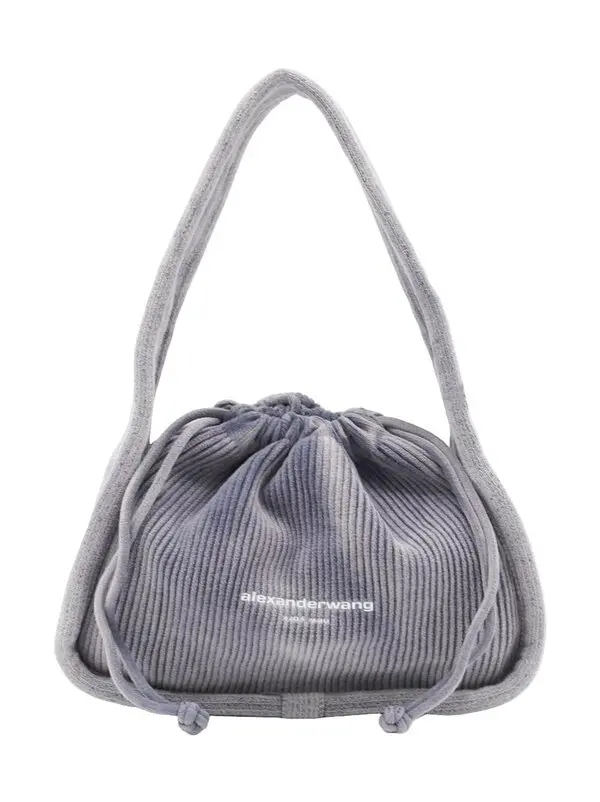 Alexander Wang Drawstring Bag - Washed Light Blue
