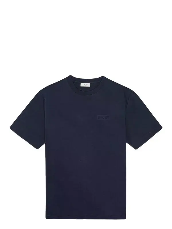 Nn07 Logo-print T-shirt - Blue