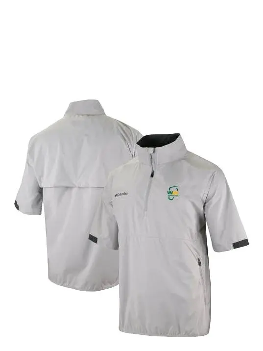 Columbia Wm Phoenix Open Big Shot Omni-wick Windbreaker Jacket - Gray