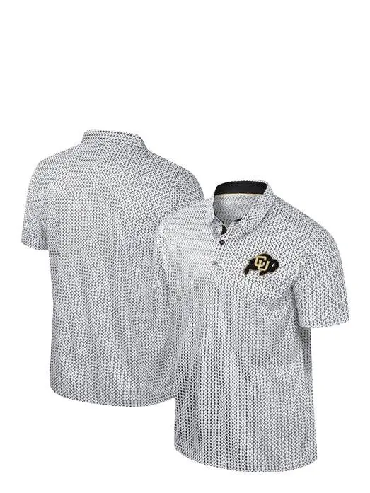 COLOSSEUM Colorado Buffaloes Big & Tall Marty Rival Polo - Black