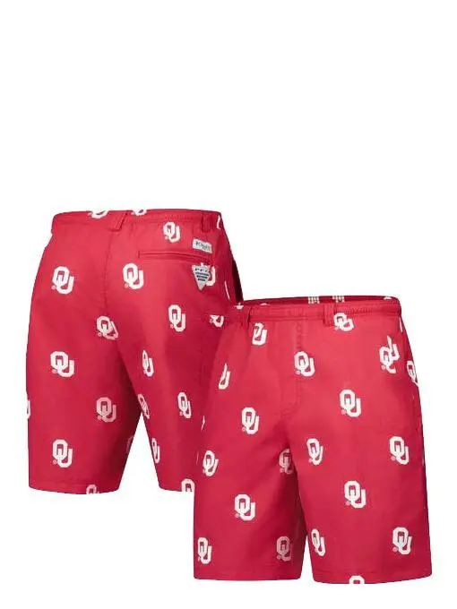 Columbia Pfg Backcast Iii Omni-shade Shorts - Crimson