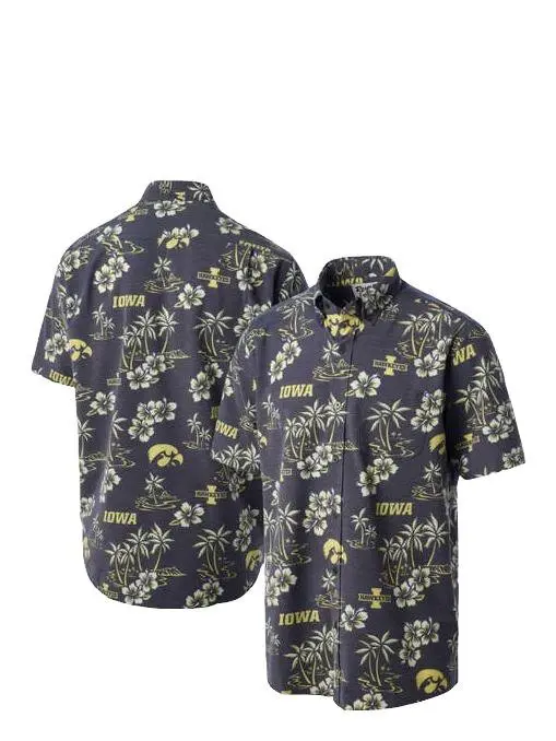 Reyn Spooner Iowa Hawkeyes Classic Button-up Shirt - Black