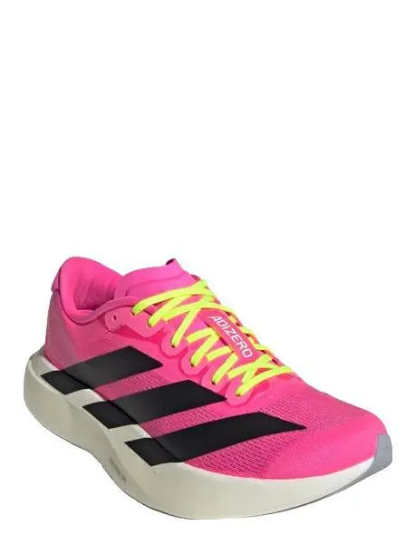 Adidas Adizero Evo Sl Running Shoe - Lucid Pink/black/ Ftwr White
