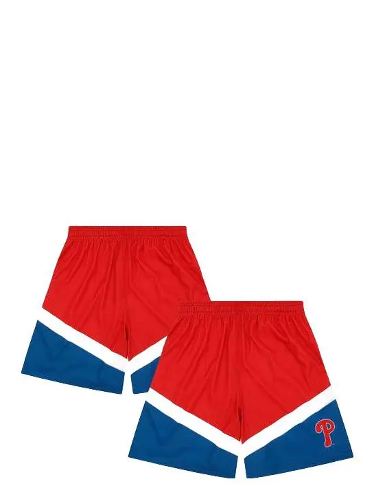 FOCO Philadelphia Phillies Colorblocked Shorts - Red