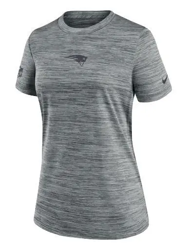 Nike New England Patriots Sideline Velocity Performance T-shirt - Gray